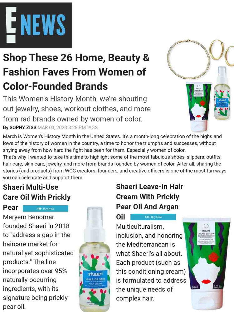 E News 03/23 – Shaeri Paris